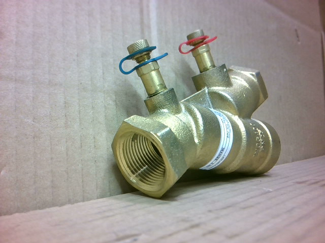 IMI Flow Design YR-100 Hydronic Auto Balancing Valve 1" Brass – Ideal Surplus