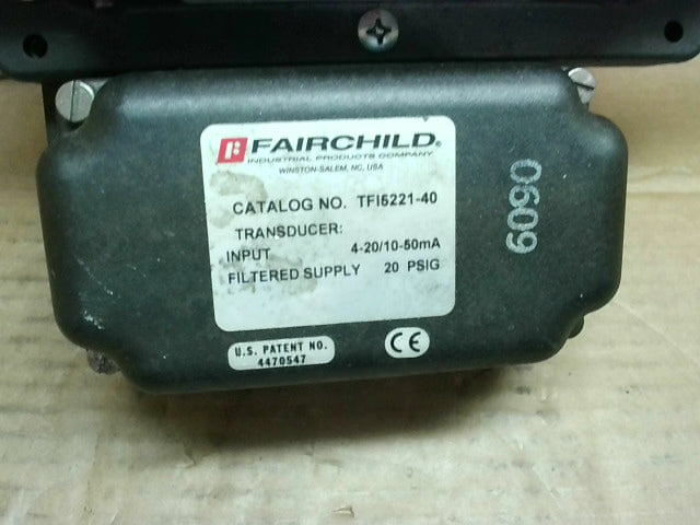 Fairchild TFI5221-40-T Electro-Pnuematic Transducer – Ideal Surplus