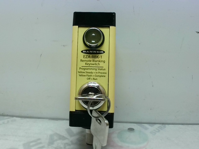 Banner EZA-RBK-1 EZ-SCREEN Remote Fixed Blanking Key Switch 745 – Ideal Surplus