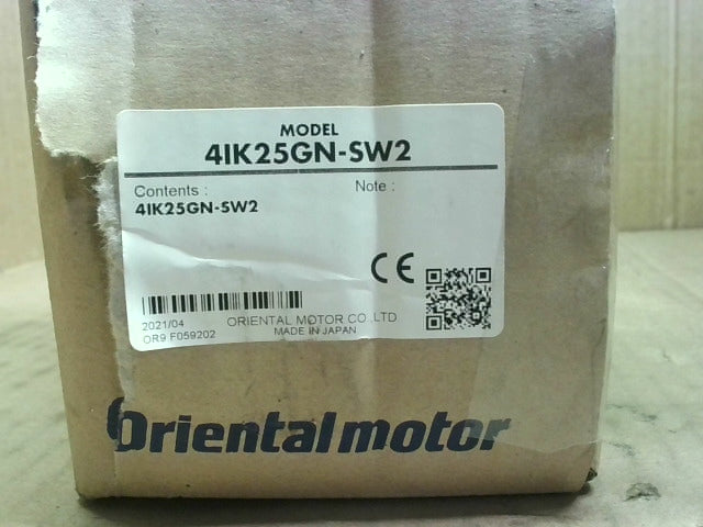 Oriental Motor 4IK25GN-SW2 Induction Motor – Ideal Surplus