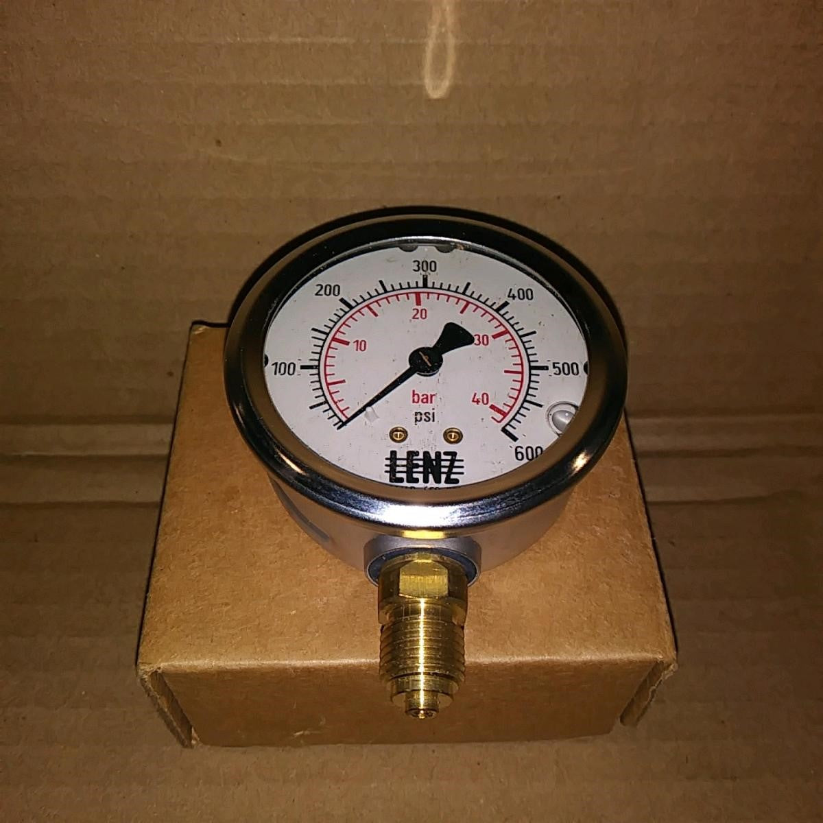 LENZ BSPG1/4B-AFC-600-25 Gauge – Ideal Surplus