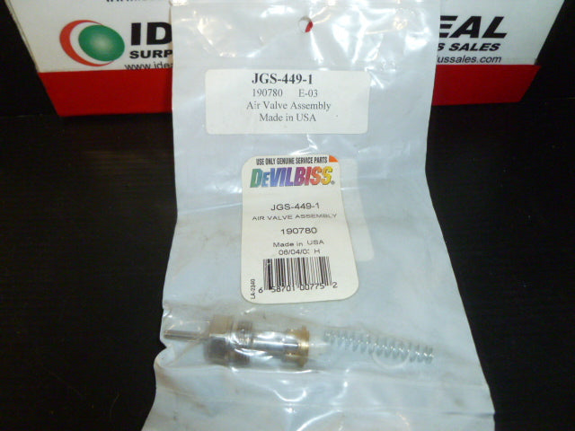 DEVILBISS JGS4491 VALVE – Ideal Surplus
