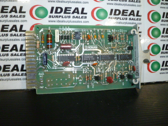 RONAN FSX000 CONTROL CARD – Ideal Surplus