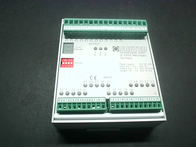 Sauter EK502-446-F0-00 Controller Module 24V DC – Ideal Surplus