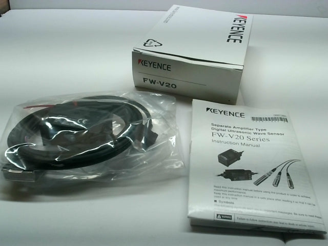 Keyence FW-V20 Ultrasonic Switch Sensor Digital Amplifier 24VDC – Ideal ...