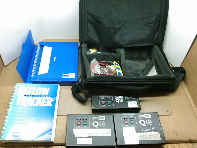 DATAPAQ Q18 Reflow Profiler Multi-Channel Thermal Data Logger for Sold ...