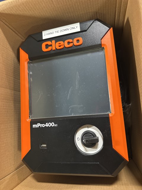 Cleco MPro400gc Global Torque Controller Touchscreen Nutrunner Control ...