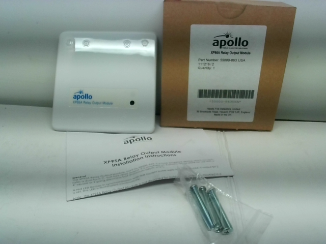Apollo 55000-863 Relay Output Module XP95A 24V – Ideal Surplus