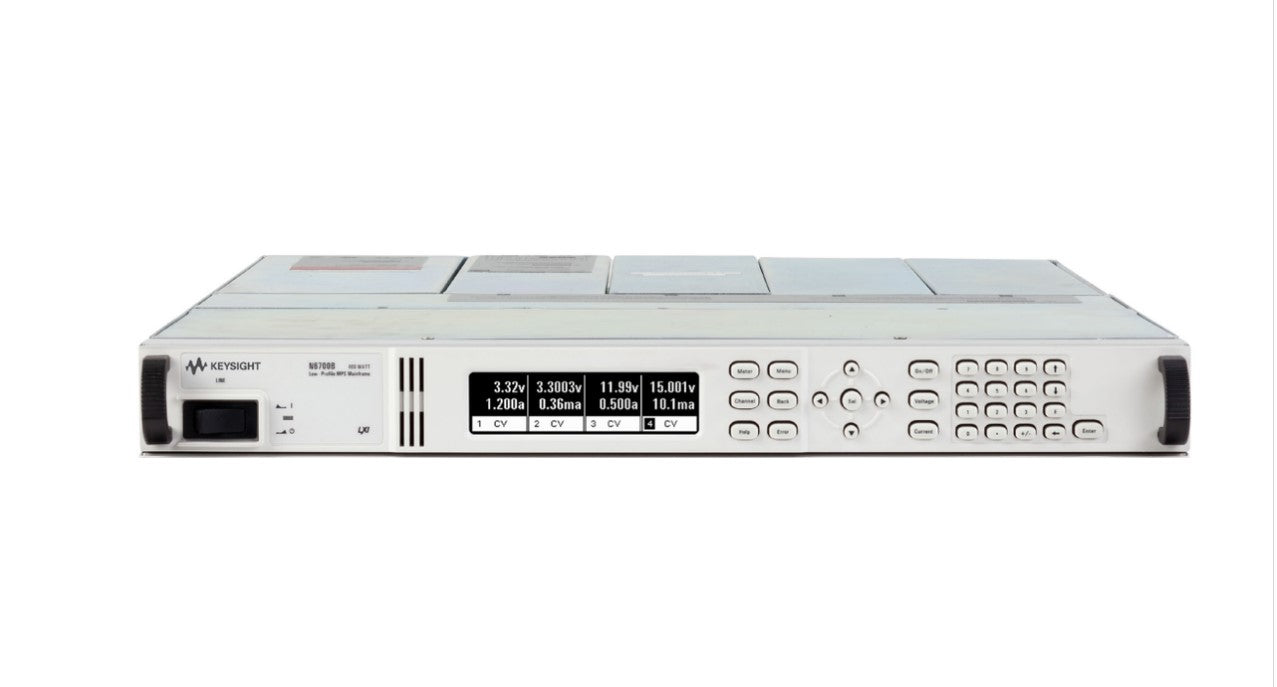 Agilent Keysight N6700B Low-Profile Modular Power System Mainframe 400 ...