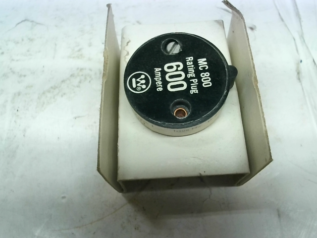 Westinghouse 8MC600 MC800 Type MC HMC 600 AMP Rating Plug – Ideal Surplus