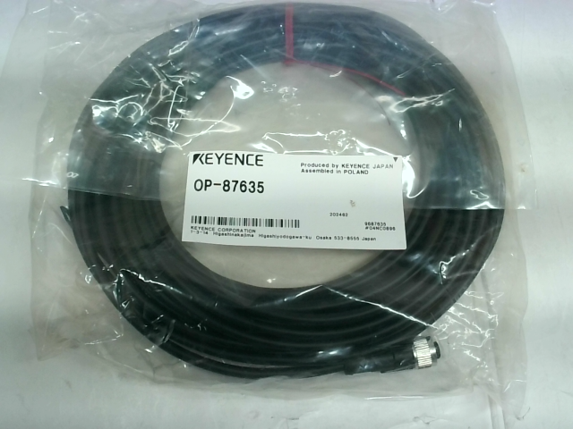 Keyence OP-87635 Cable M12 QD 4-Pin 10 Meter – Ideal Surplus