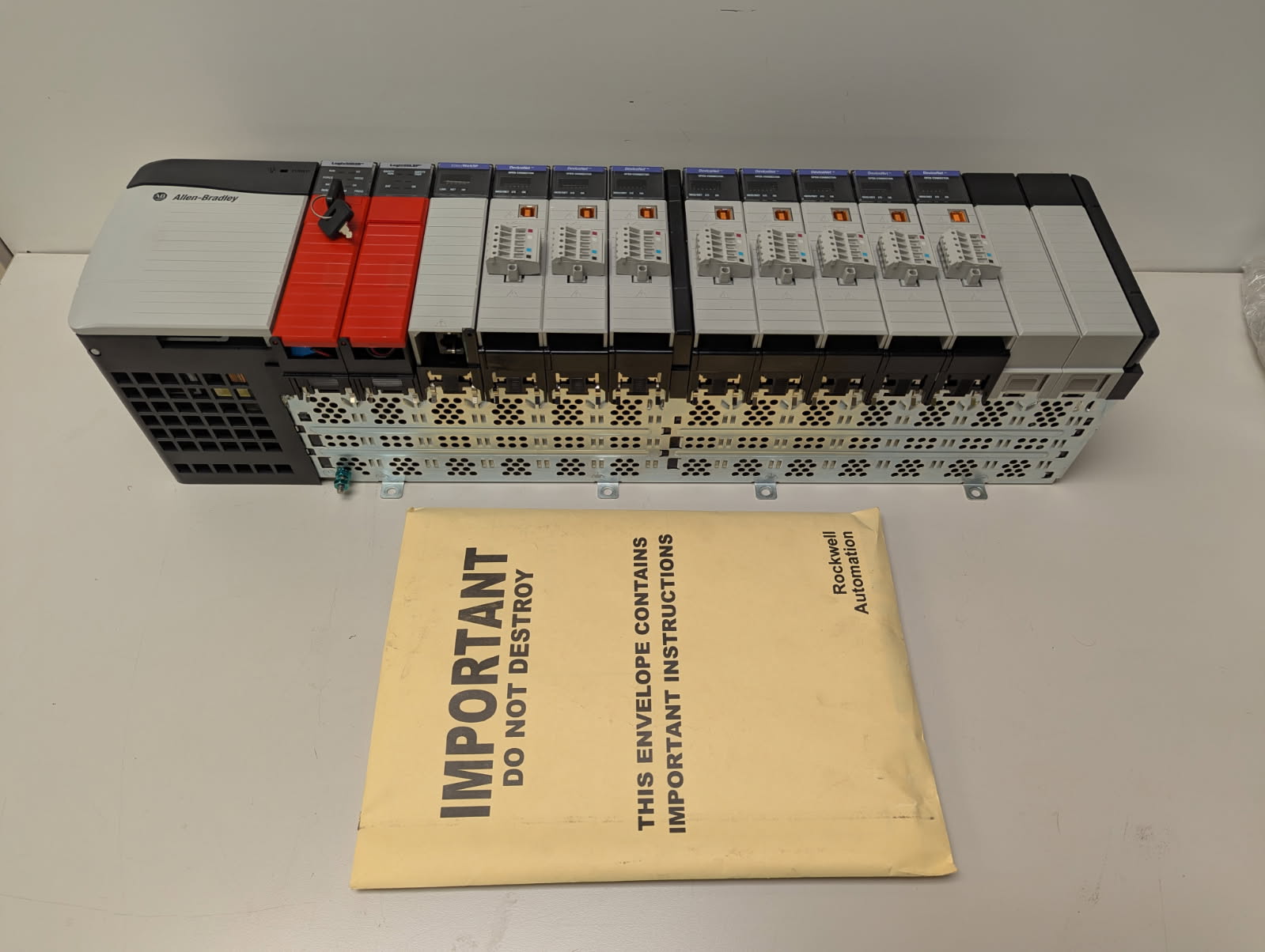 Allen Bradley 1756 ControlLogix 13-Slot Full Rack 1756-L62S, 1756-LSP ...