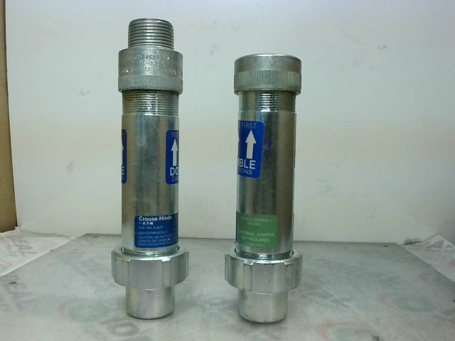 Crouse-Hinds XJG24 3/4" Conduit Expansion Joint w/ 4" Movement – Ideal ...