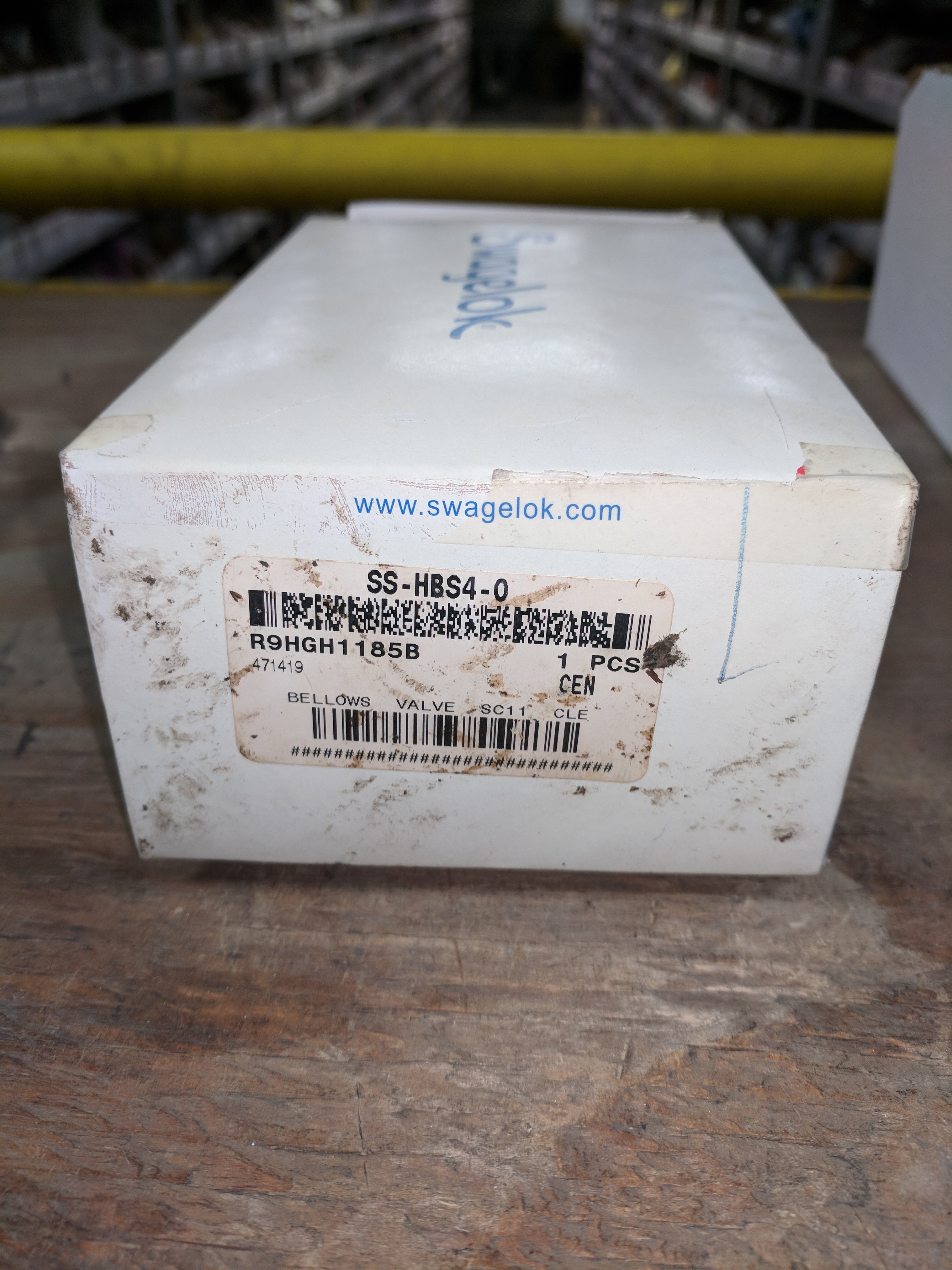 SWAGELOK SSHBS40 VALVE ASSEMBLY – Ideal Surplus