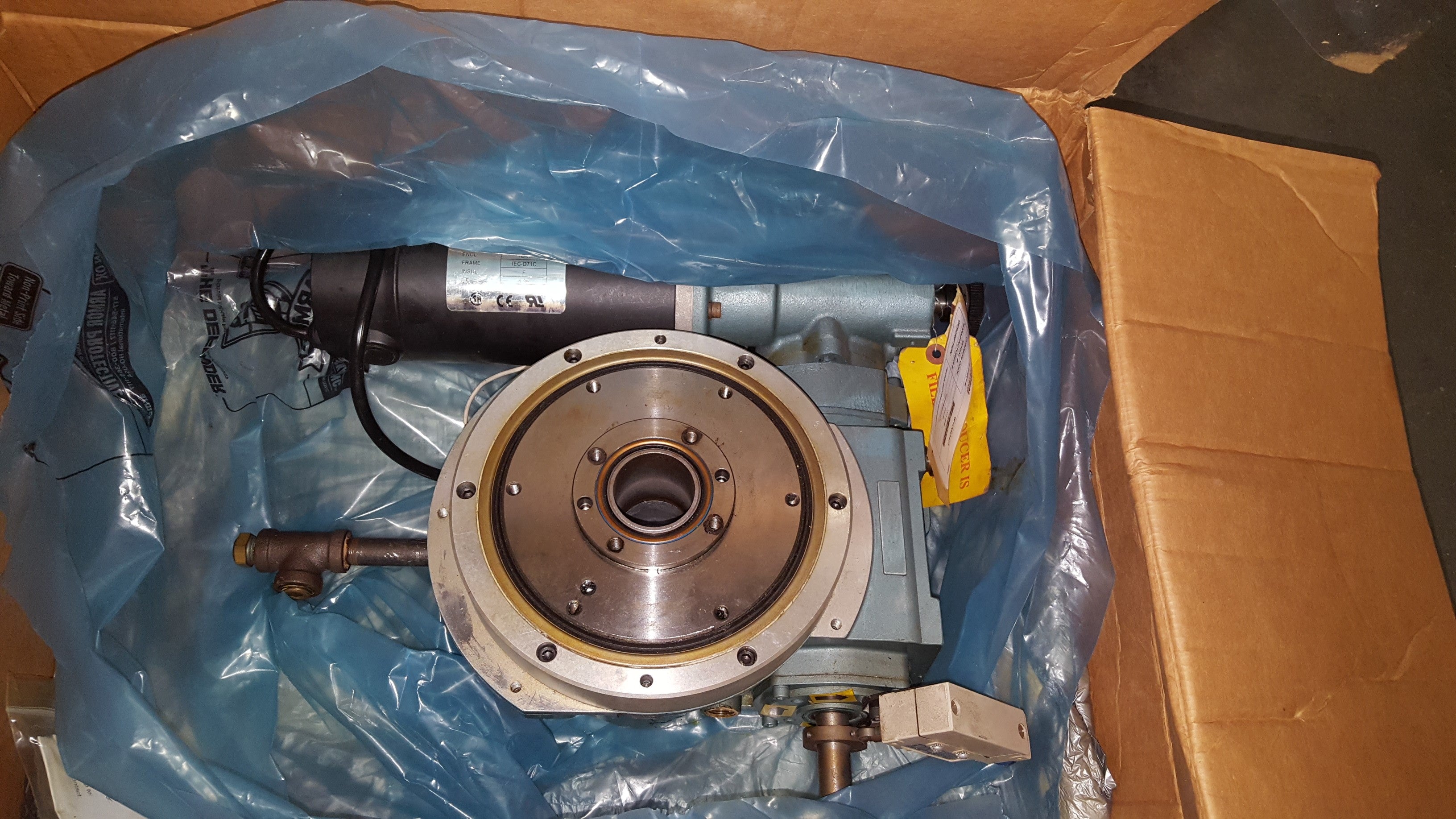 Camco 601RDM6H24-270 Rotary Indexing Table with Motor – Ideal Surplus