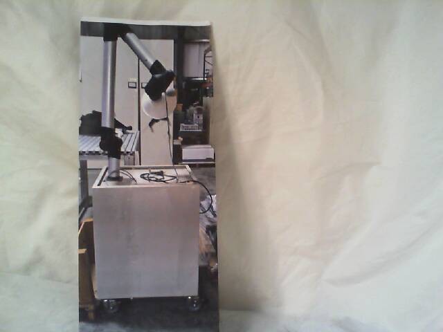 Movex B1500-75ES Mobile Fume Extractor 3" Dia. x 60" Arm, for welding ...