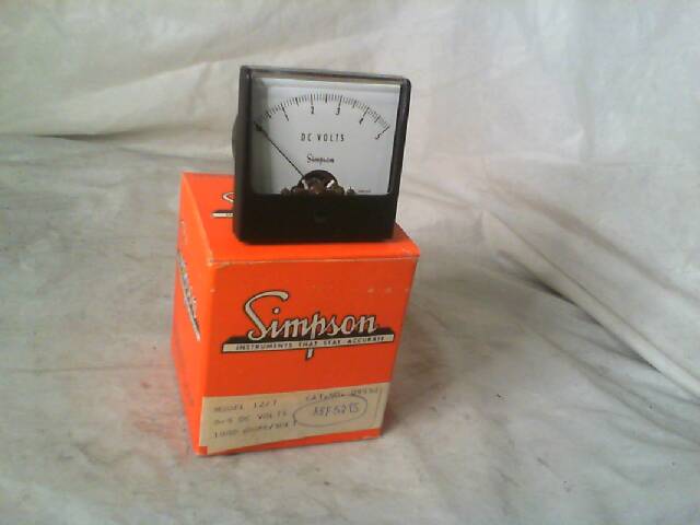 Simpson 1227 Meter – Ideal Surplus