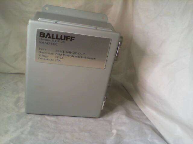 BALLUFF RL64T-344P-000-SA02 Pallet Power Remote Link System, 24 VDC, 2 ...