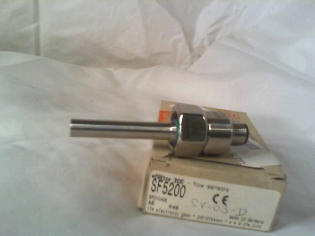 IFM SF5200 Flow Sensor SFD10ADB /US-100 – Ideal Surplus
