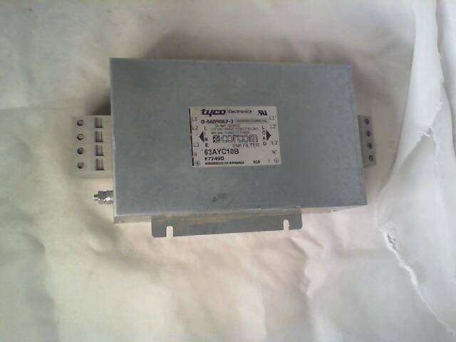TYCO Corcom 63AYC10B Three Phase (wye) EMC/EMI Filter 63A – Ideal Surplus