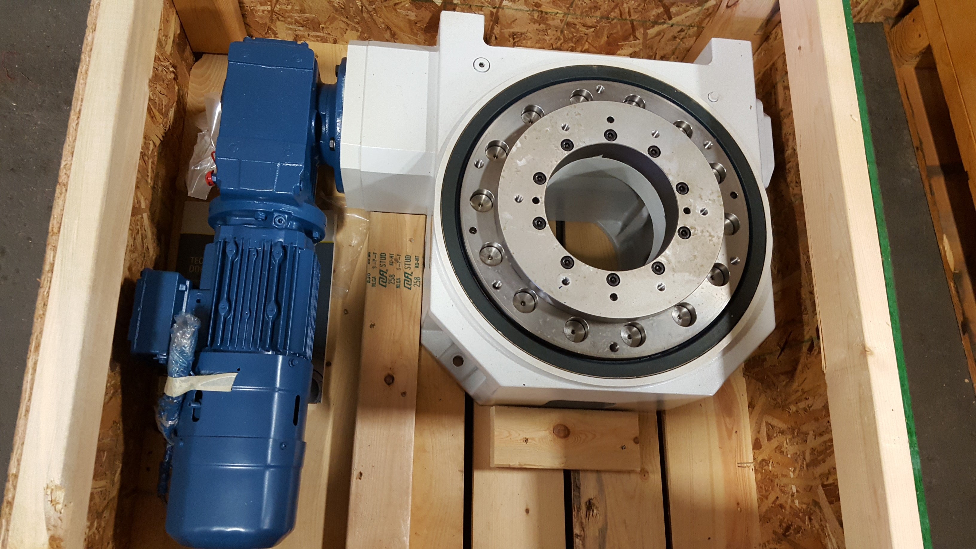 WEISS CR400E-80 Heavy Duty Freely Programmable Rotary Indexing Table ...