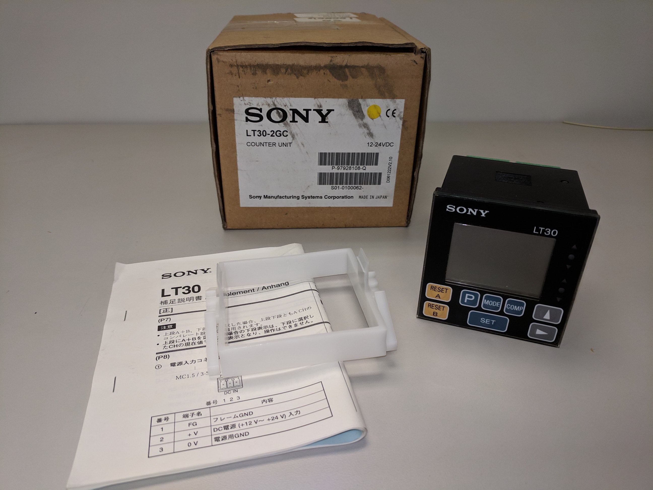 Sony LT30-2GC Magnescale Digital Display Counter – Ideal Surplus