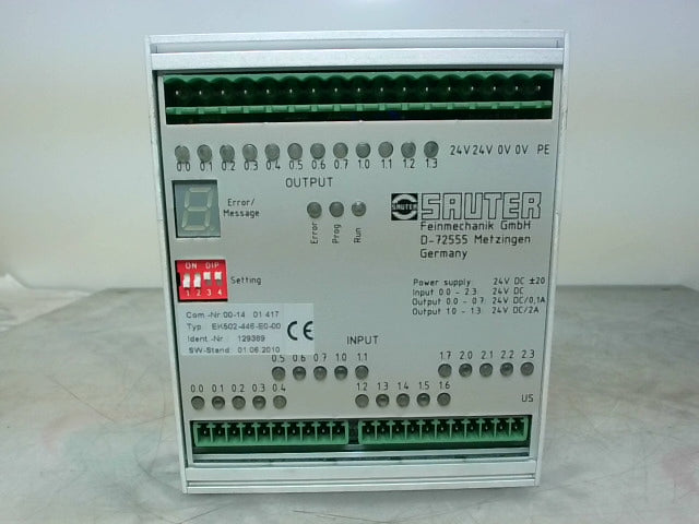 Sauter EK502466E000 Turret Control – Ideal Surplus