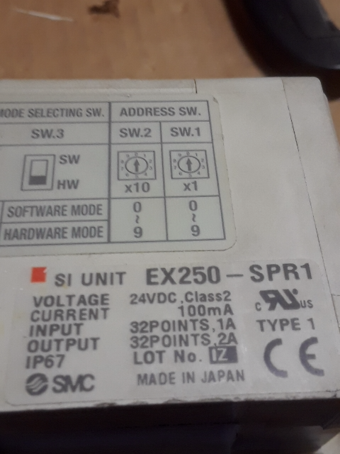 SMC EX250-SPR1 Serial Interface Unit – Ideal Surplus