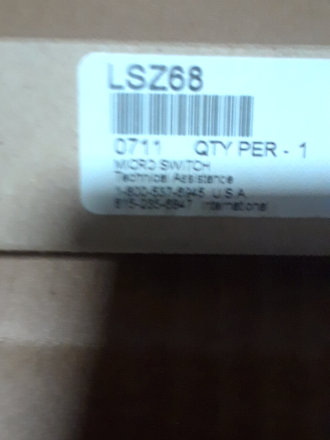 MICRO SWITCH LSZ68 Limit Switch – Ideal Surplus