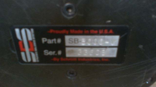 SBS Dynamic Balance System SB-3000-V External Balancer – Ideal Surplus