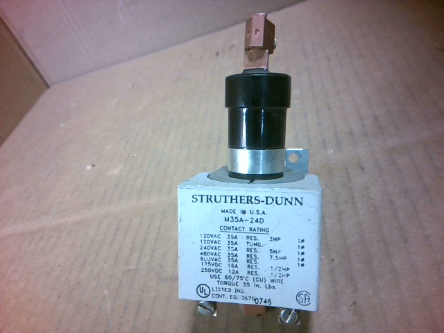 STRUTHERS DUNN M35A-24D Power Relay – Ideal Surplus