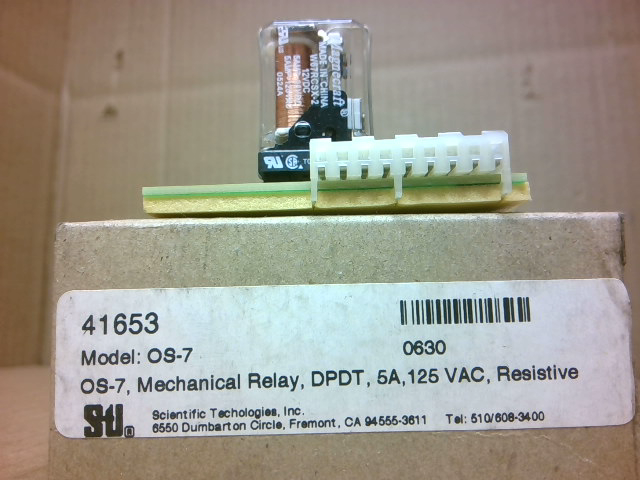 STI Scientific Technologies 41653 OS-7 Mechanical Relay – Ideal Surplus