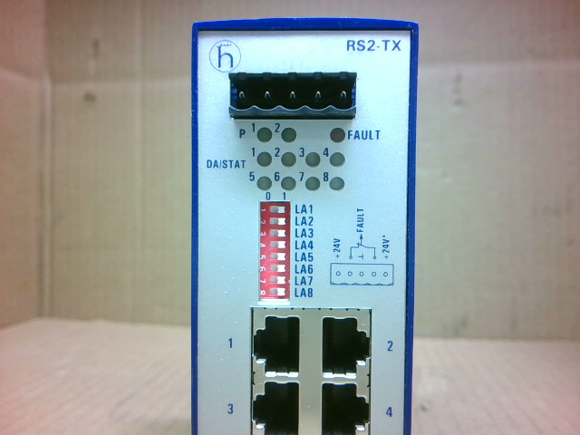Hirshmann RS2-TX Rail Switch 8 Port 24VDC In Box – Ideal Surplus