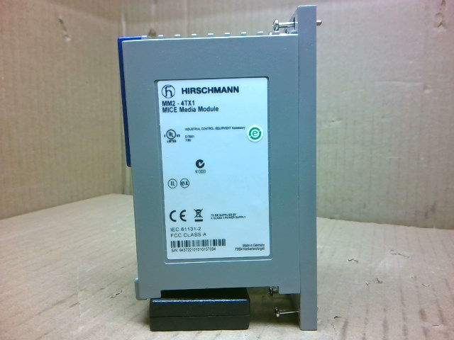 Hirschmann MM2-4TX1 MICE Switching Media Module 4 Port Class A – Ideal ...