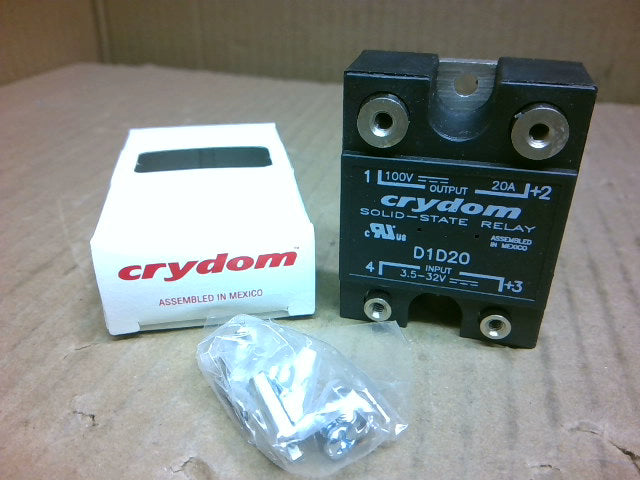 Crydom D1D20 Solid State Relay SSR – Ideal Surplus