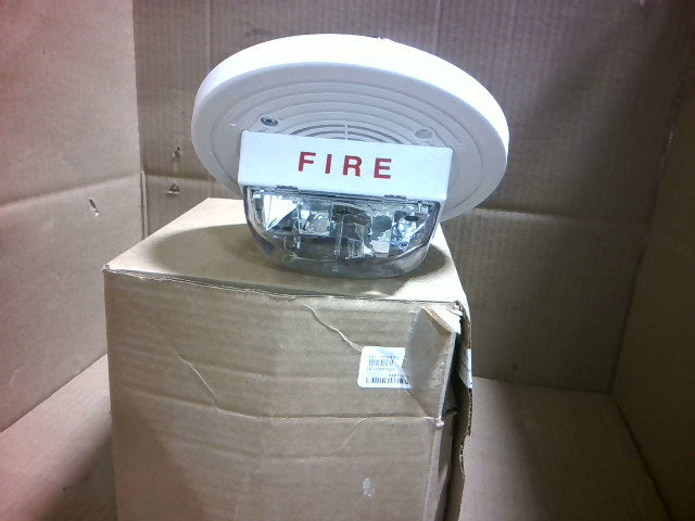 Simplex 4906-9154 Speaker Strobe MC White Ceiling Mount Non Add In Box ...