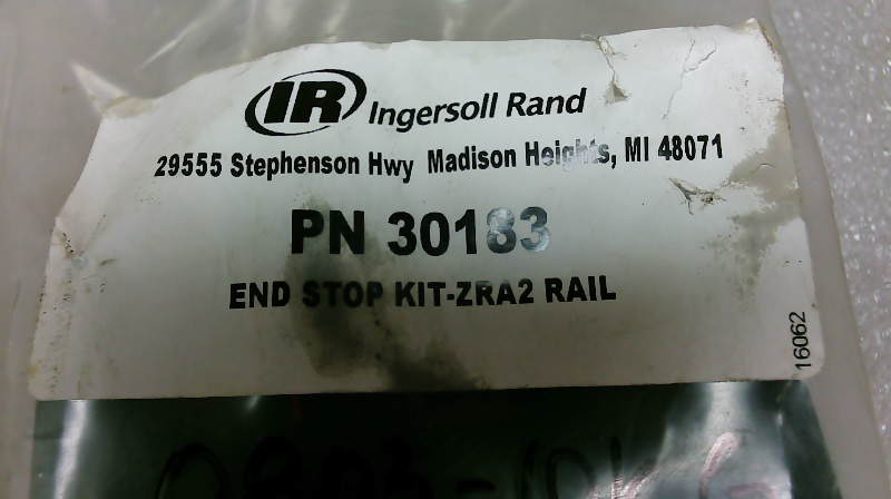 Ingersoll Rand 30183 End Stop Kit ZRA2 Rail – Ideal Surplus