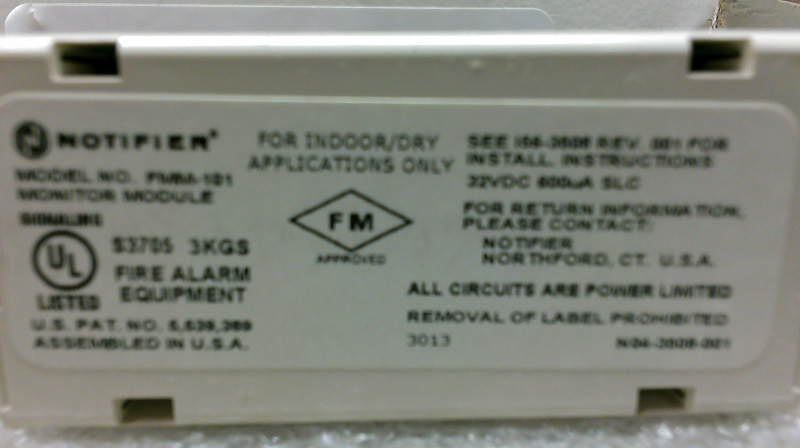 Notifier FMM-101 Addressable Mini Monitor Module – Ideal Surplus