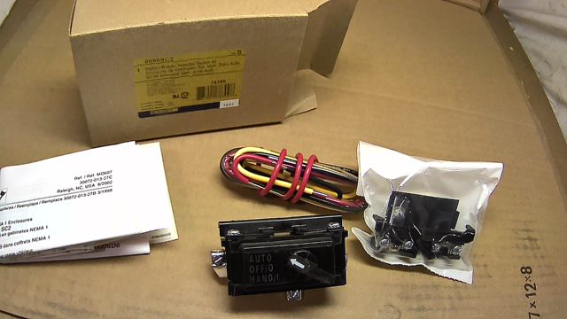 Square D 9999SC2 Hand-Off-Auto Selector Switch Kit – Ideal Surplus