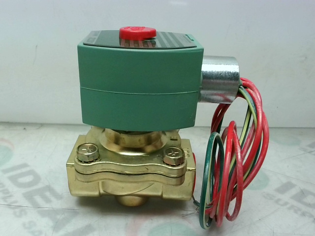 ASCO 8210G009 Solenoid Valve Red Hat 2 Way 3/4" NPT 24VDC – Ideal Surplus