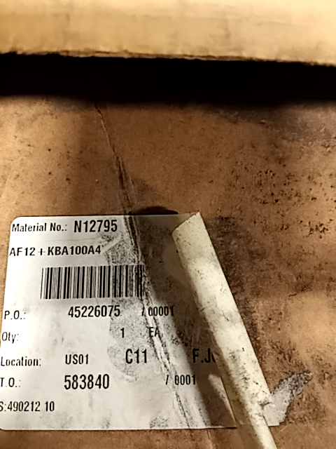 Demag AF12 Overhead Crane Offset Gear Motor Hollow Shaft KBA100A4 TEFC ...