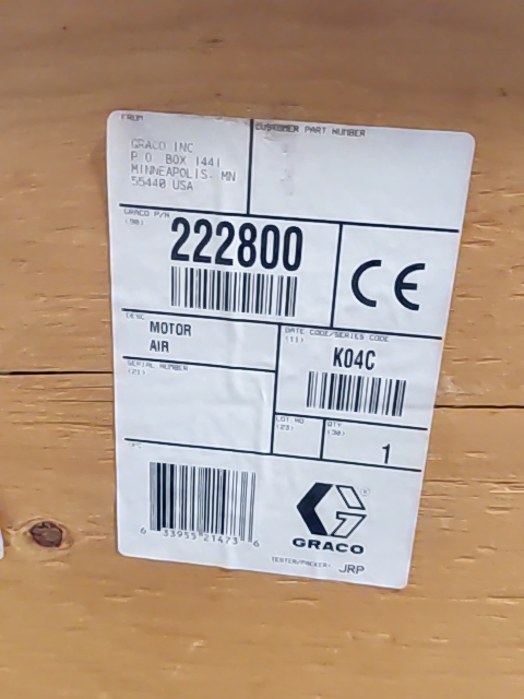 Graco 222-800 Premier 800 Complete Air Motor 222800 – Ideal Surplus