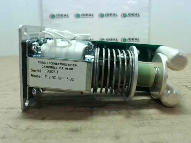 Ross Engineering E12-NC-12-1C-15-BD High Voltage Relay 12 kv, 1 – Ideal ...