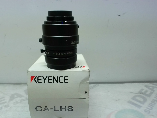Keyence CA-LH8 High-Resolution Low-Distortion Lens 8mm – Ideal Surplus