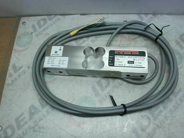 Rice Lake RLPWM15 Stainless Steel Single Point Load Cell 15kg – Ideal ...