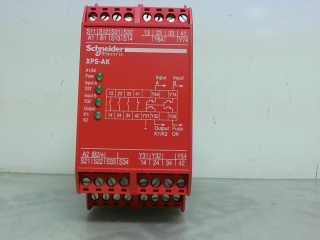 Schneider XPSAK351144P Safety Relay 120VAC 24VDC 1.5A – Ideal Surplus