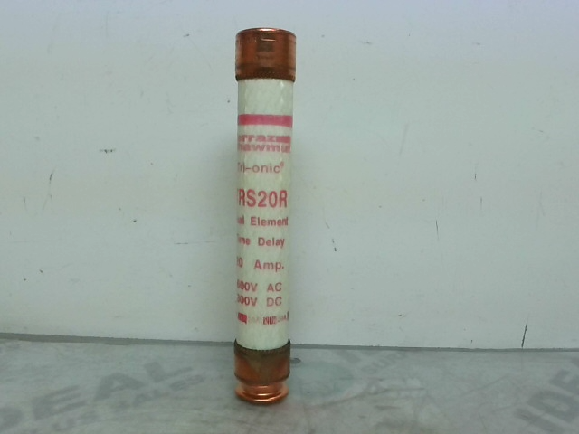 Ferraz TRS20R 20A 600V Dual Element Time Delay Fuse (6 PCS) – Ideal Surplus