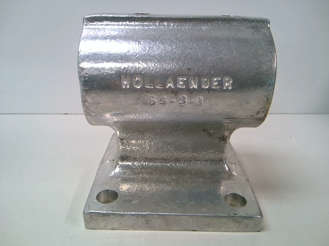 Hollaender 54-3-8 1-1/2" IPS Offset Wall Flange (3") Aluminum Magnesiu ...