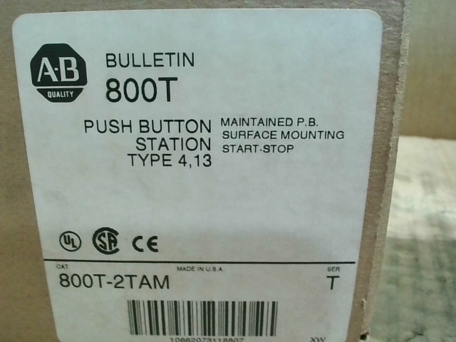 Allen Bradley 800T-2TAM Push Button Station – Ideal Surplus