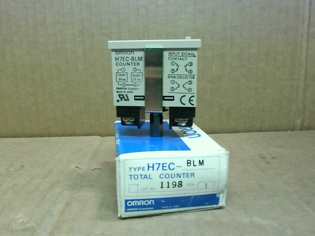 Omron H7EC-BLM 6-Digit Counter Totalizer – Ideal Surplus